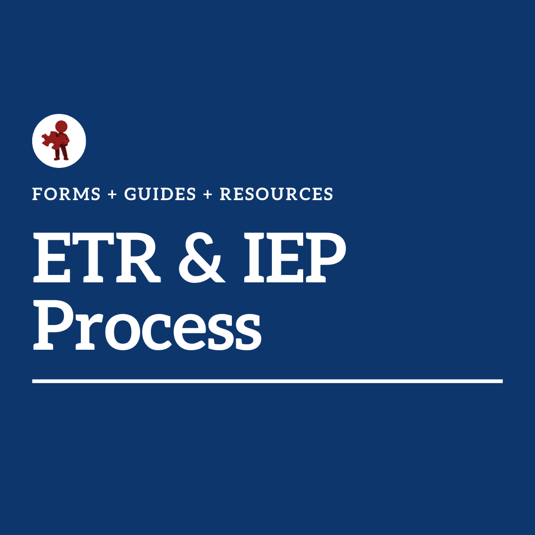 ETR & IEP Process